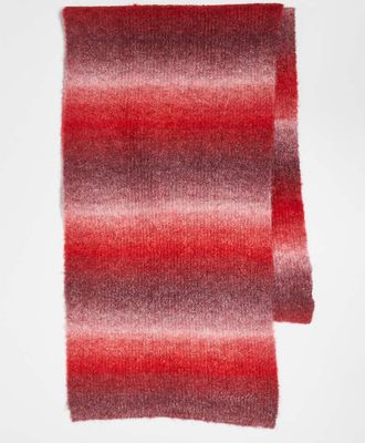 Carhartt Work in Progress Tony - &Eacute;charpe &agrave; rayures - Rouge et marron-Multicolore