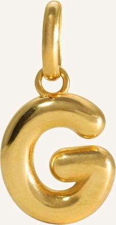 Pompidou Anh&auml;nger Puffy Letter G By Glambou gold