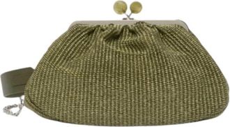 Max Mara Femme, Sacs, Vert, Taille: ONE Size Clutches