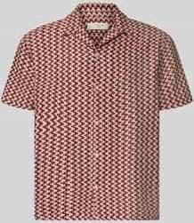 Jack & Jones Regular Fit Freizeithemd im Allover-Look Modell MONTAUK