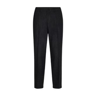 Calvin Klein Hochwertige Hose aus Schurwolle mit geradem Bein - - Trousers - Herren - Schwarzk - M