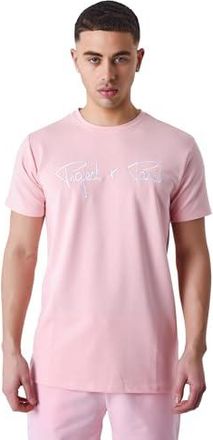 Project X Paris Tee-Shirt Basic Broderie Essentials Rose M