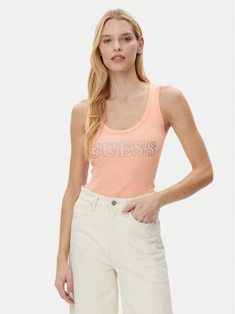 Guess Top W5GP29 KA0H1 Beige Regular Fit