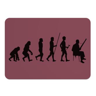 Fabulous Tischset mit Unterseite aus Kork, Rot, Evolution Fagott, Windfagott, Musikinstrument, gro&szlig;, 39,5 x 28,5 cm