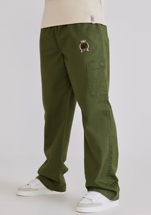 Siksilk Herren Khaki Gr&uuml;ne Baggy Cargos XXL