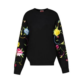 Kenzo Damen, Sweatshirts & Hoodies, Schwarzk, LGr&ouml;&szlig;e