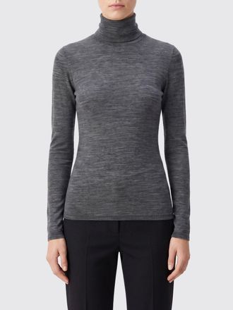 Jil Sander Pull col roul&eacute; slim fit en laine vierge m&eacute;lang&eacute;e &agrave; manches longues