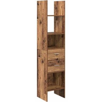 vidaXL B&uuml;cherregal Altholz 40 x 35 x 180 cm Holzwerkstoff Vidaxl
