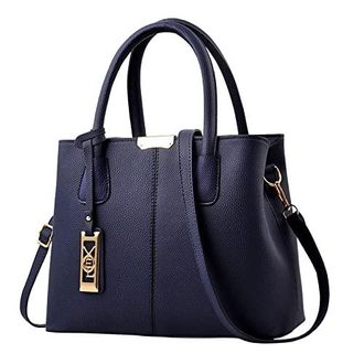 Generic Sac &agrave; main tendance 2025 grande capacit&eacute; une &eacute;paule pour femmes et hommes, bleu, taille unique