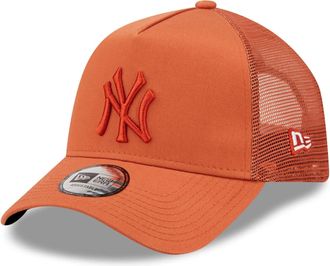 New Era Hut Kappe Fanartikel New York Yankees Baseball MLB Braun - One-Size