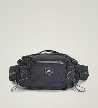 Stella McCartney Logo Multisport Bum Bag, Woman, Black/White