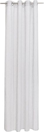 Gözze Ösenschal - Silbergrau - Polyester - 140 x 245 cm - mit Längsstreifen