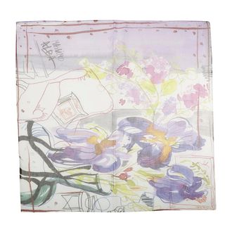 Massimo Alba Homme, Accessoires, Blanc, Taille: ONE Size Silky Scarves