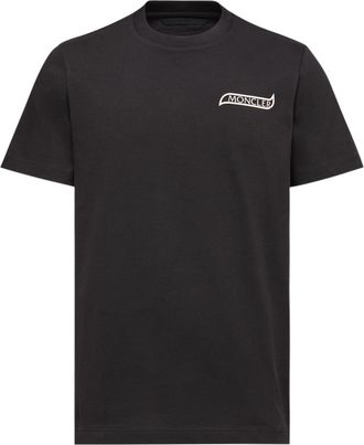 Moncler Moncler Logo Cotton T-shirt, Men, Black, Size: 3xl