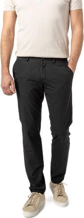 Gardeur Herren Hose schwarz Baumwolle