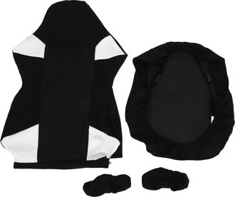 BESPORTBLE Dehnbarer Gaming Stuhlbezug mit Armlehnenbezug Atmungsaktiver Kratzfester Mesh Stoffschutz f&uuml;r Computer Gaming St&uuml;hle Sitz und R&uuml;ckenlehnenbezug f&uuml;r Z