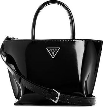 Guess Arnela Tote, Mini fourre-Tout Femme, Noir, Taille Unique