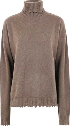 Uma Wang Pull Col Rond - Vert
