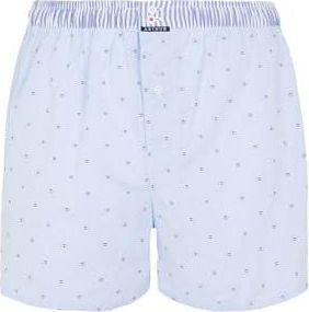 Arthur Caleçon Homme avec Maintien intégré - 100% Coton Bio - Confort et Soutien Optimal - Motif Uni Bleu Ciel - Taille XXXL