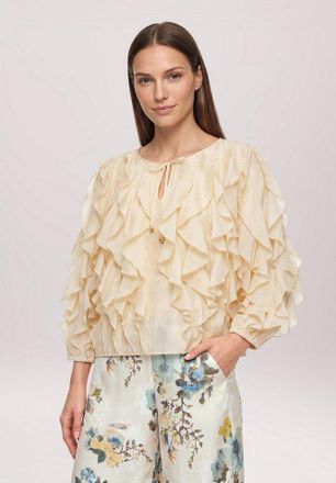 Vera Mont Chiffonbluse Damen mit Volant