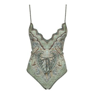 Zimmermann Femme, Maillots de bain, Multicolore, Taille: 36 FR Wanderlust Scallop 1PC