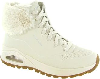 Skechers Femme, Chaussures, Blanc, Taille: 40 EU Uno Rugged
