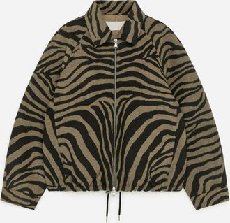 Arket Jacquardjacke -Beige