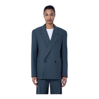 Christophe Lemaire Klassischer Zweireiher - - Jackets - Damen - Grau - M