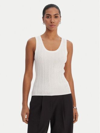 Fracomina Top FR26ST4005K524R9 &Eacute;cru Slim Fit