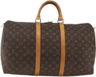 Louis Vuitton unisex, Pre-owned, Brun, Taille: ONE Size Sac Keepall Pre-owned