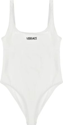 Versace Femme, Maillots de bain, Blanc, Taille: 42 FR Maillot de bain une pi&egrave;ce