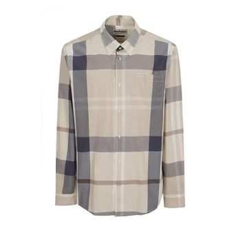 Barbour Homme, Chemises, Multicolore, Taille: XL Camicia di cotone classic tartan