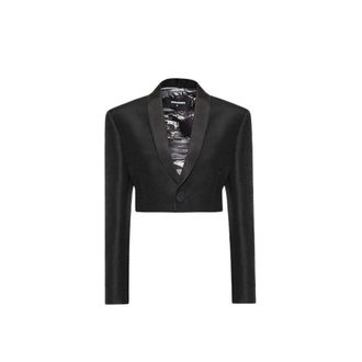 Dsquared2 Wollblazer - - Jackets - Damen - Schwarzk - XS