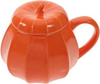 Angoily Tasse Citrouille En Céramique 10 Oz Avec Poignée Ergonomique Pour Café Lait Et Eau Mug Halloween Original Pour Cadeau Et Décoration De Fête Automnale