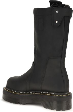 Rick Owens Quad Sole Pull-On Boots - Black