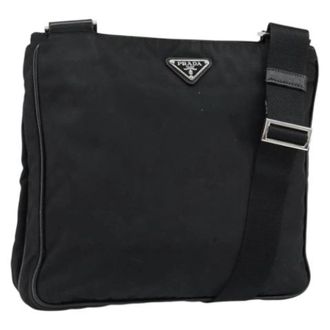 Prada Pre-owned Nylon Cross Body Bag - - Pre-owned - Damen - Schwarzk - ONE SIZE