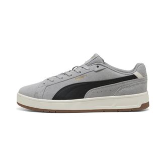 Puma Sneakers en daim Court Classic Unisexe, Chaussures, Gris, 37