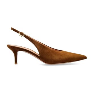 Gianvito Rossi Hohe Schuhe Robbie - - Shoes - Damen - Braun - 37 EU
