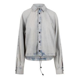 Haikure Denim Shirt - - Blouses & Shirts - Damen - Blau - S