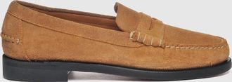 Sebago Moccasins Classic Dan Flesh Out Woman Beige Camel