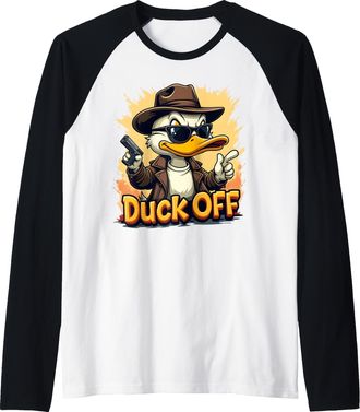 No Stress Cool Duck - Duck Off Raglan