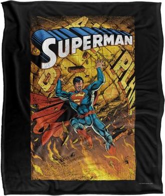DC Comics Superman One Silky Touch Super Soft Throw Blanket 152 X 127 cm