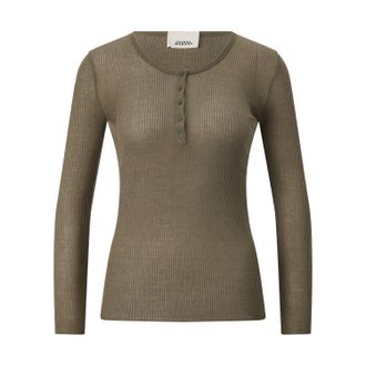 Isabel Marant Figurbetontes Langarmshirt Lamylic