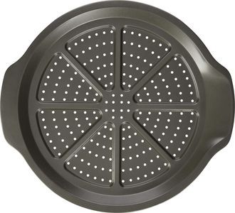 Städter Staedter Haus Pizza und Pommes Frites mit spezielle Perforation, Silber