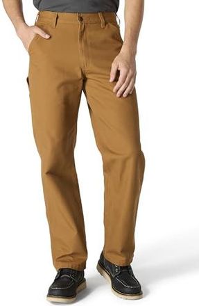 Carhartt Work in Progress Salopette de Travail en Toile de Canard délavée pour Homme, Marron, 29 W/32 L