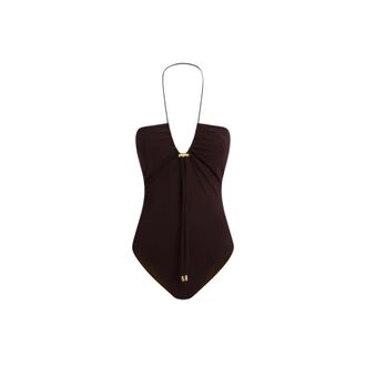 Moschino Damen, Bademode, Braun, 2XLGr&ouml;&szlig;e
