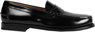 Prada Brushed Leather Loafers