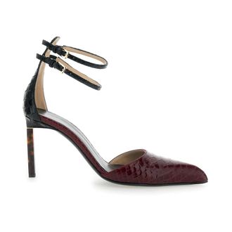 Tom Ford Femme, Chaussures, Rouge, Taille: 37 EU Ankle Strap Stiletto Escarpins