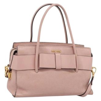 Miu Miu Pre-owned Hand Bag - - Pre-owned - Damen - Rosa - ONE SIZE