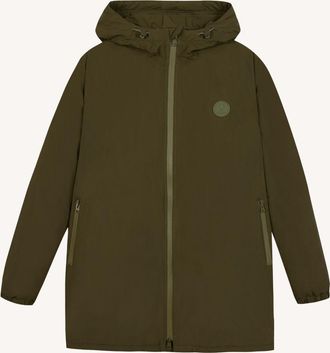 Faguo Parka imperméable chaude vert foncé - MONTAUD